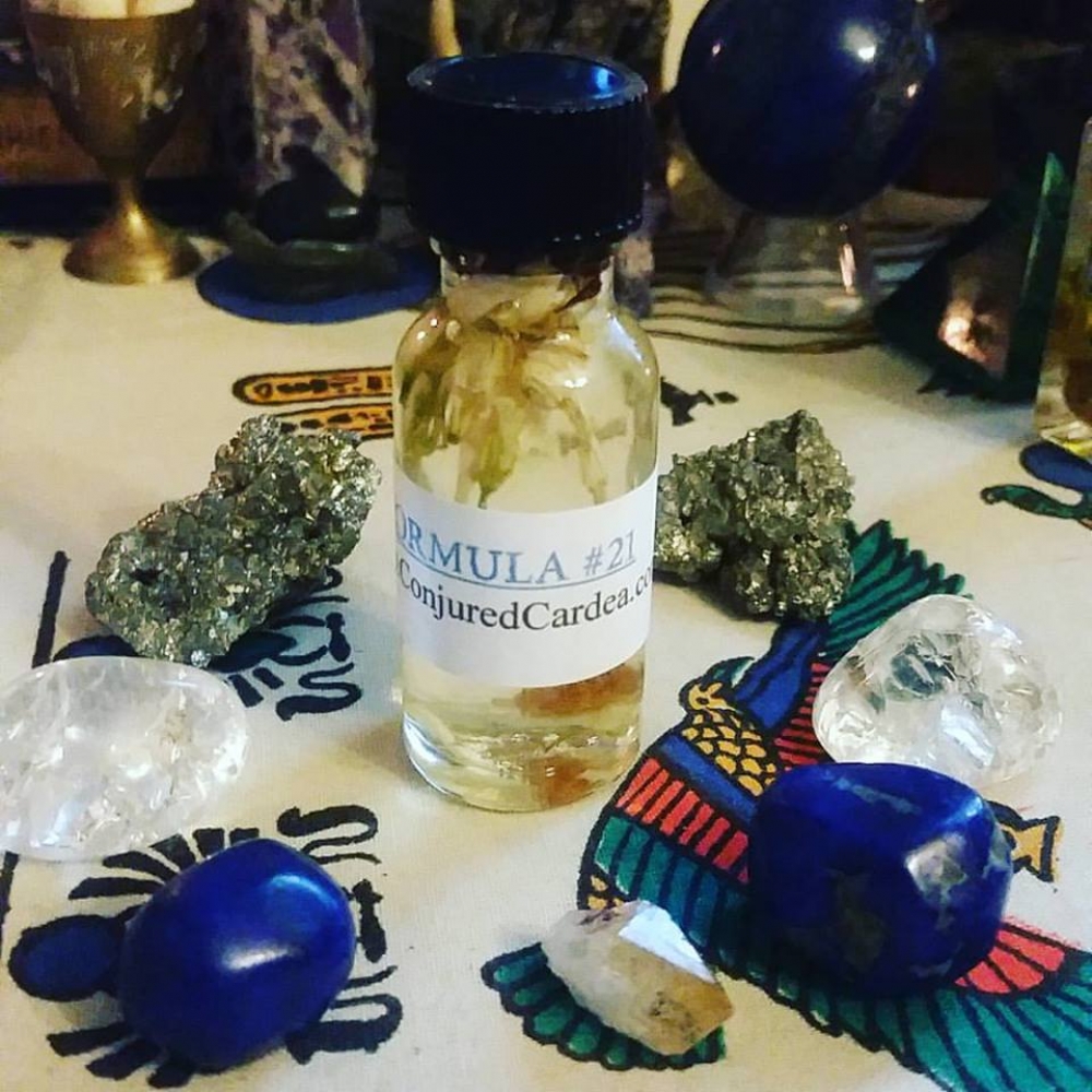 Formula 21 Oil-My Special Oil Number 20-Hoodoo-Voodoo-Witchcraft ...