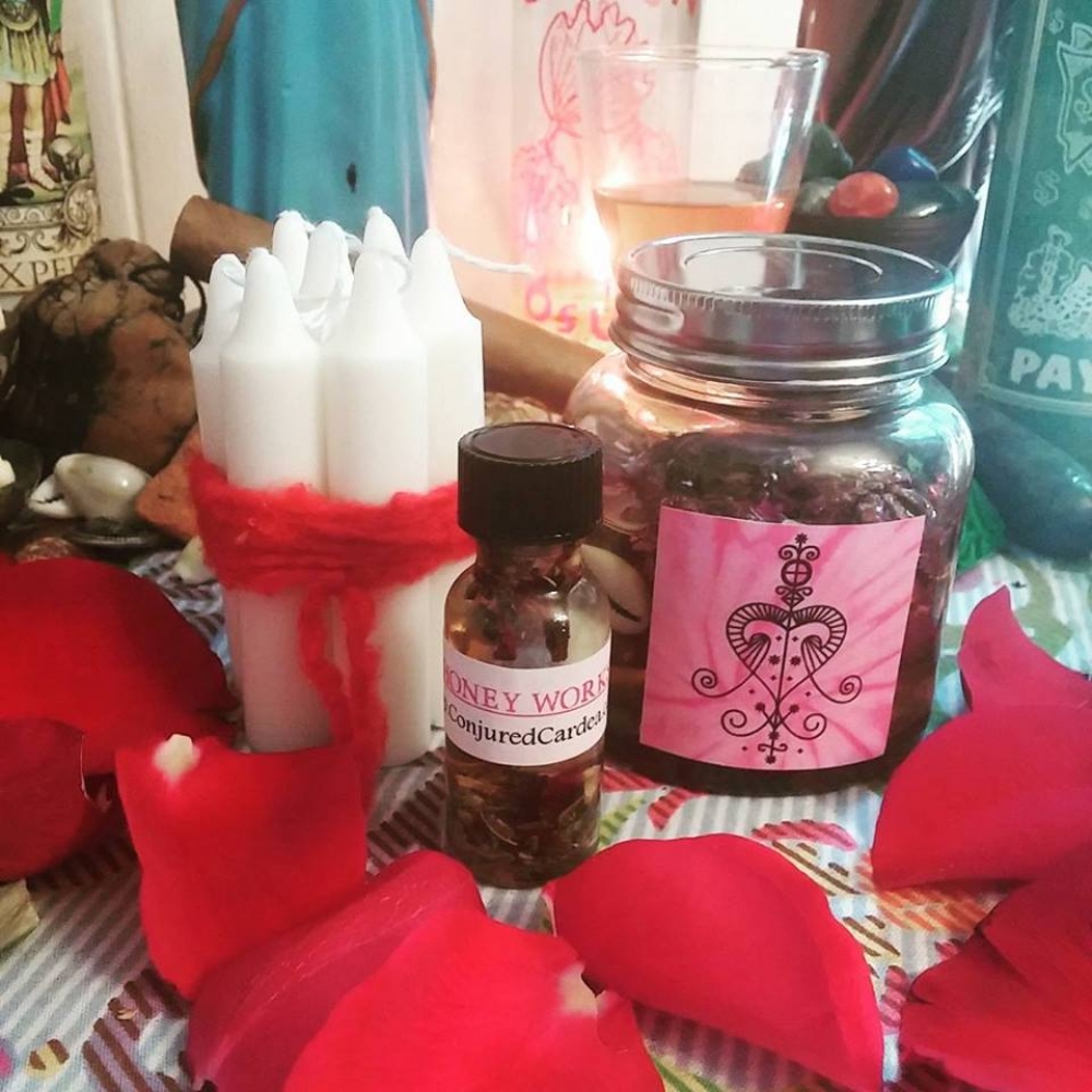 Moma's Working Honey Jar -Wicca, Witchcraft, Hoodoo, Voodoo-Draw in ...