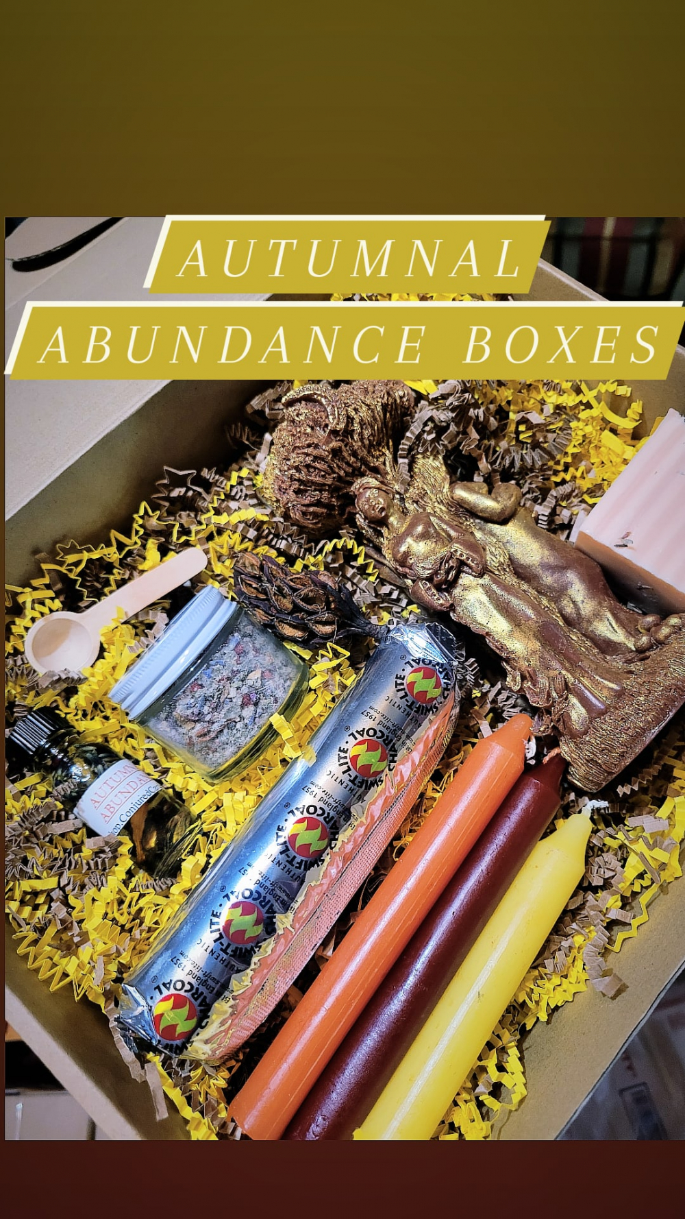 Autumnal Abundance Seasonally Curated Conjure Box | Conjured Cardea