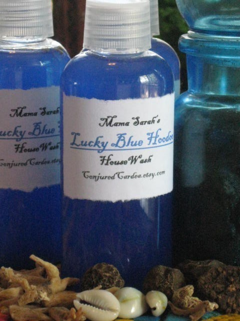 Lucky Blue Hoodoo House Wash-Voodoo-Conjure-Witchcraft-Santeria ...